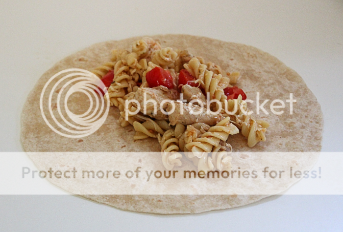 Italian Chicken Pasta Wrap #SundaySupper #SauteExpress - Big Bear's Wife