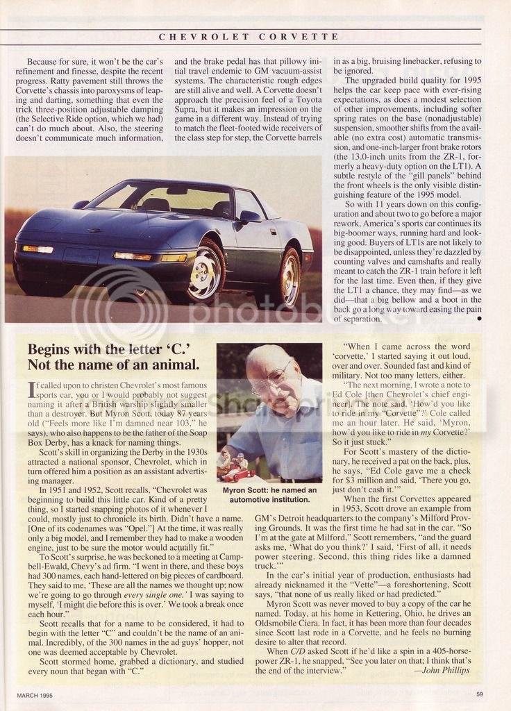 "Corvette" Where did the word come from? - CorvetteForum - Chevrolet ...